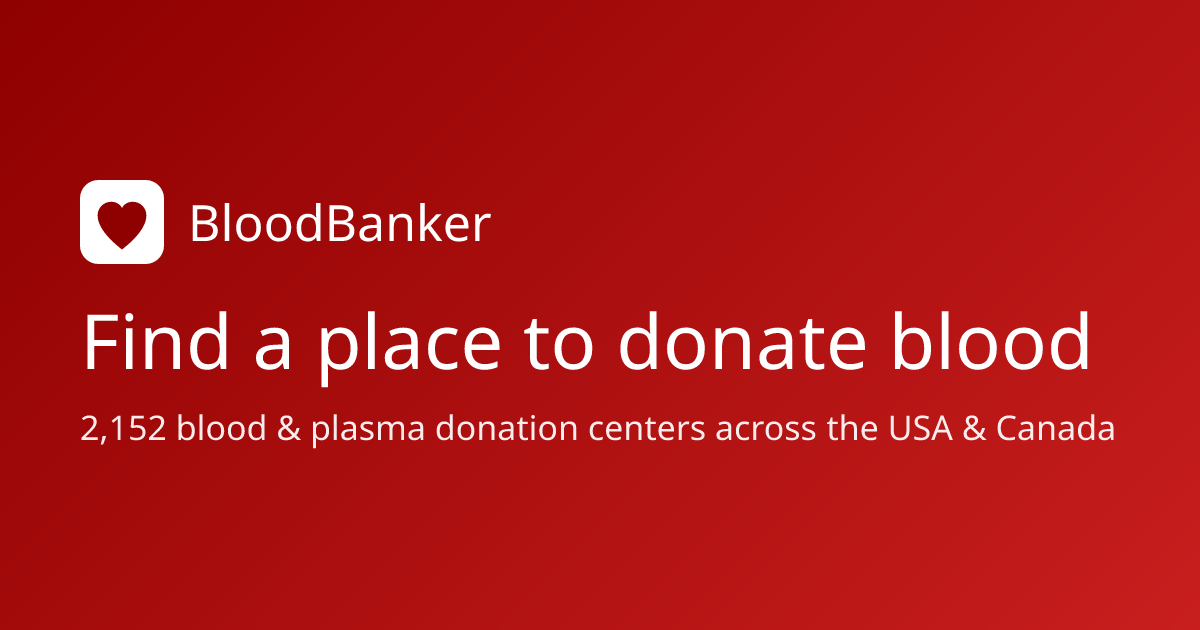 Donate Blood in Vancouver, WA | BloodBanker